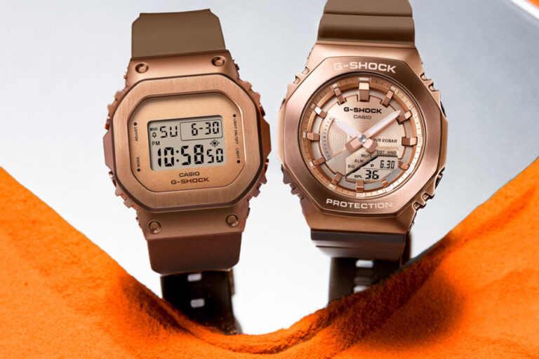 De día o de noche, el bronce es el color: G-SHOCK marca una tendencia ...
